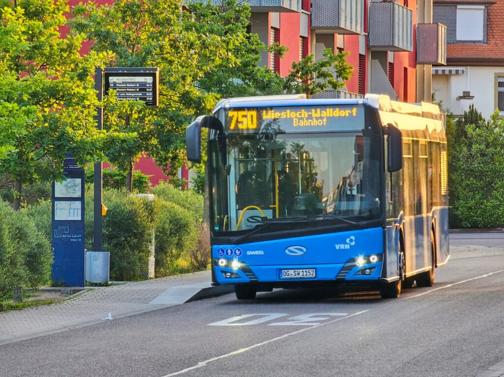 SWEG Bus Schwetzingen am Morgen – Der Transport Blog – Bus & Bahn